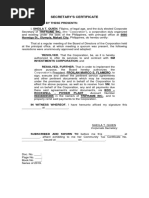 Bpi - Sec Cert Template | PDF