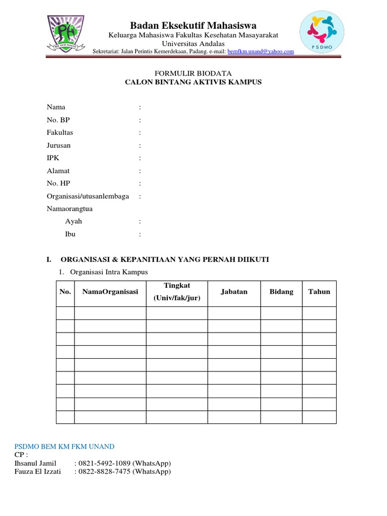 Formulir BAK III 2019 | PDF
