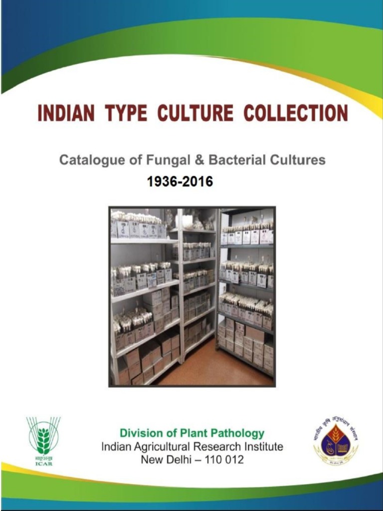 ITCC Catalogue 1936-2016-16092016 | PDF | Fungus | Plant Pathology