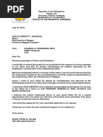 Tesda Letter of Intent | PDF