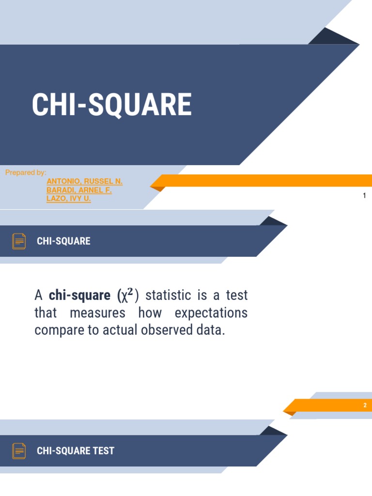 Chi Square Test | PDF | Chi Squared Test | Goodness Of Fit