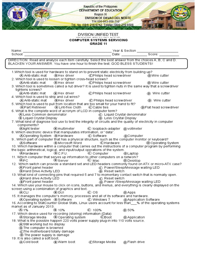 CSS Grade 11 | PDF | Personal Computers | Application Software