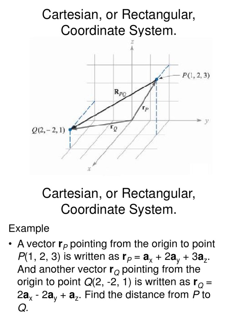 Vector Analysis Sample Problem | PDF | Coordinate System | Euclidean Vector