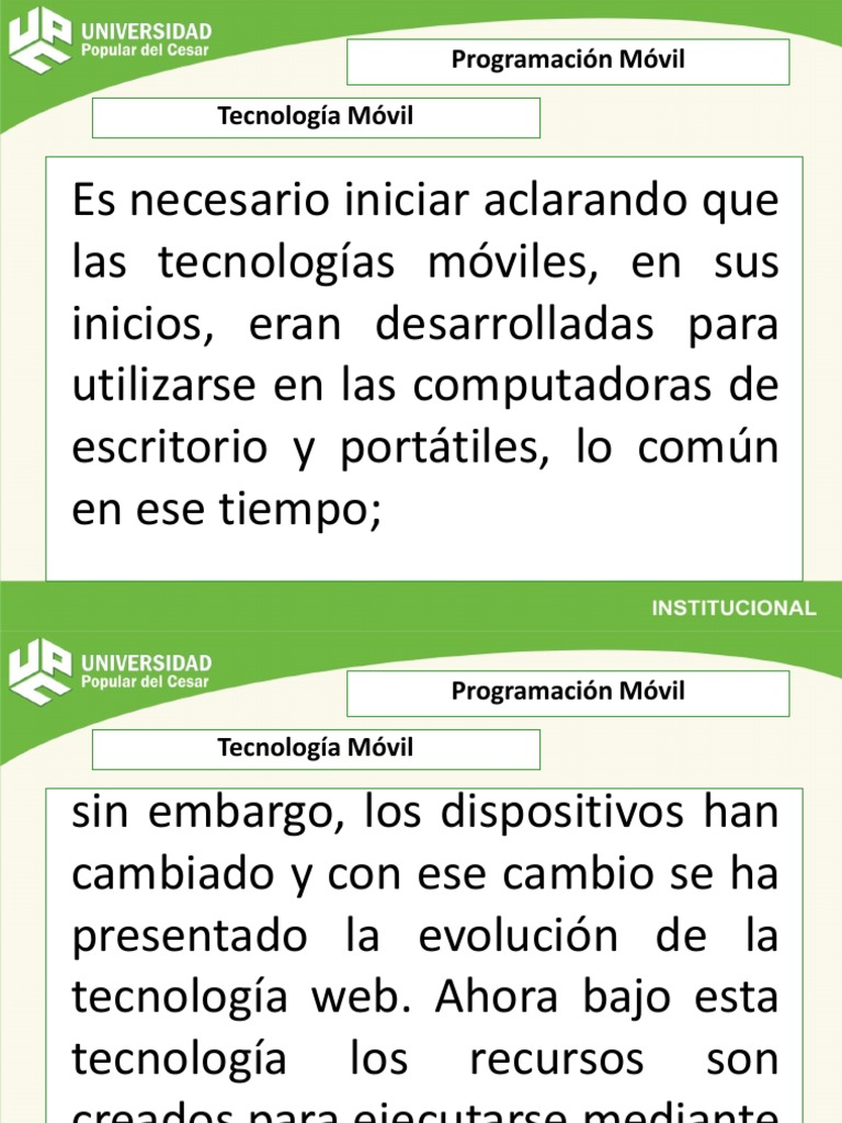 Introduccion Programacion Movil | PDF | Teléfonos móviles | Telefonía móvil