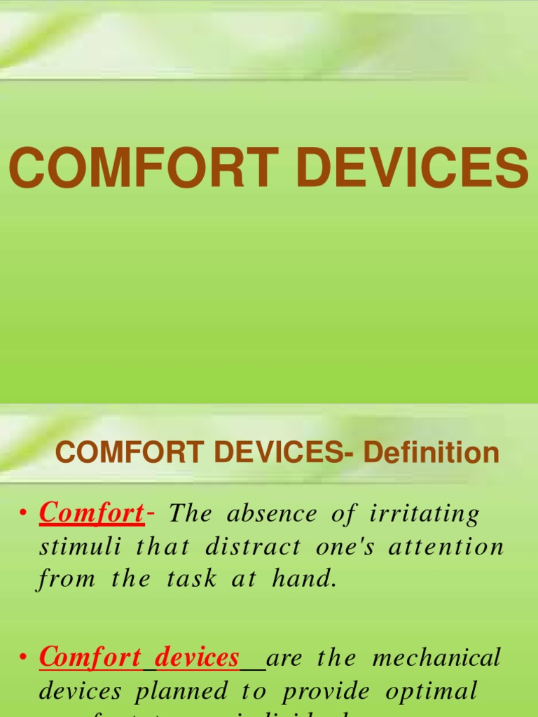 Comfortdevices15 9 14 150627120352 Lva1 App6891 | PDF | Bed | Human Leg