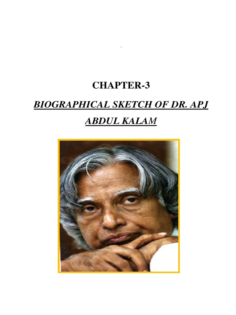 Bio of Apj PDF | PDF