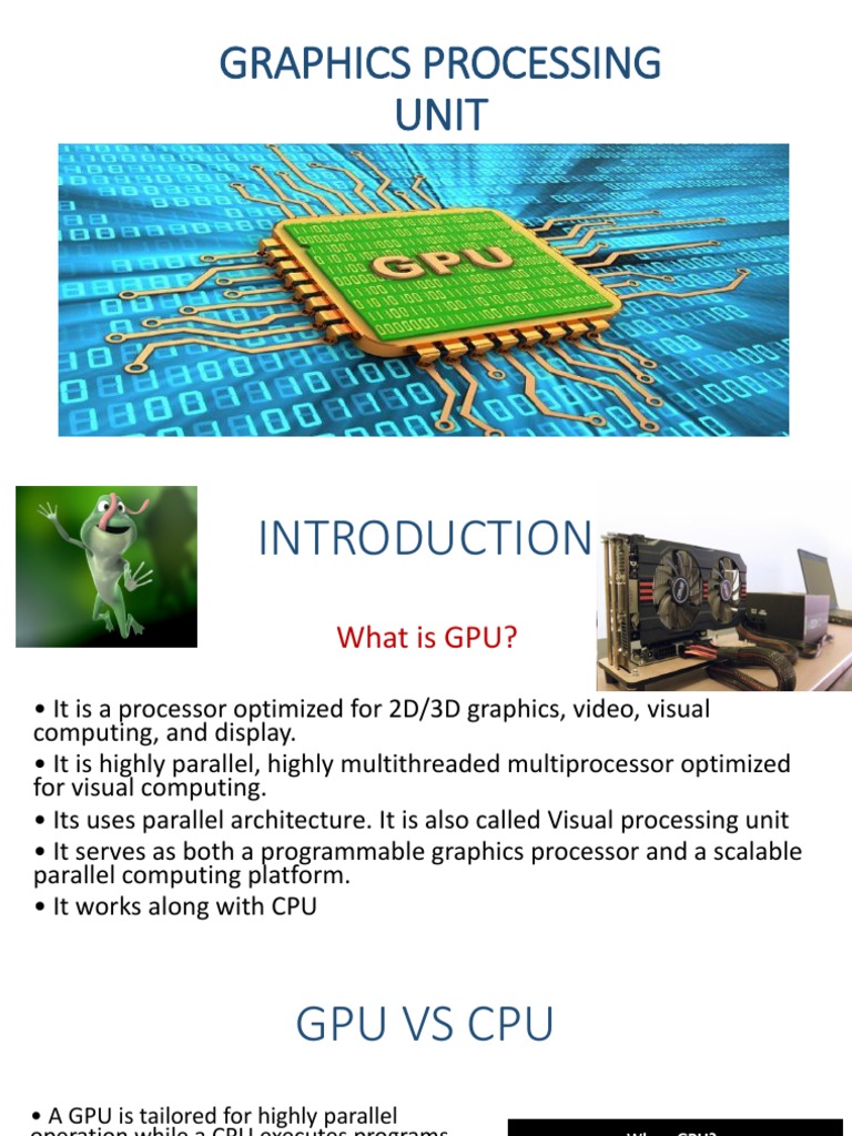 GPU | PDF | Shader | Graphics Processing Unit