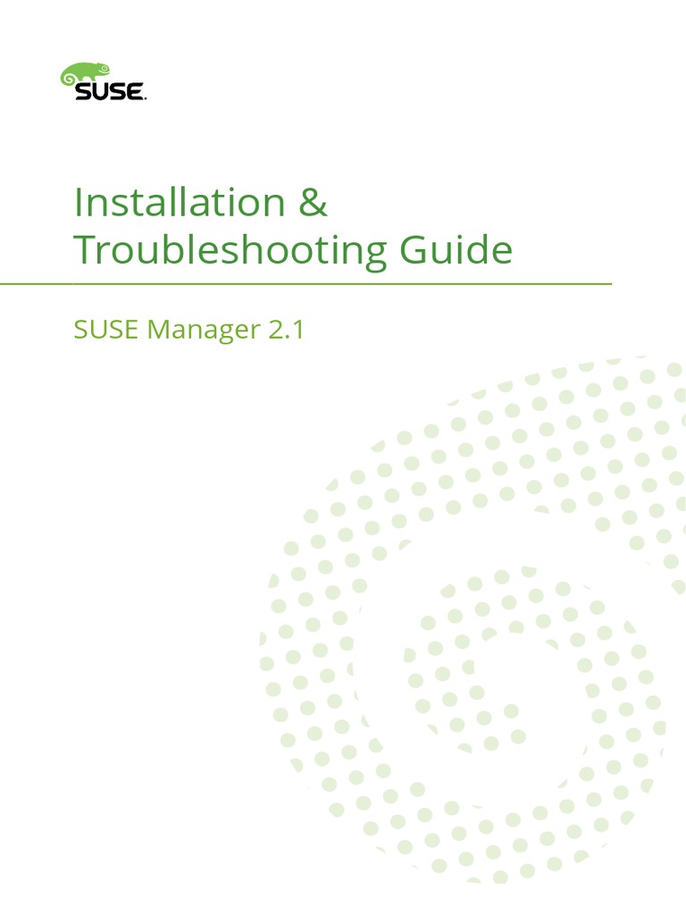 Suse Manager Install | PDF | Proxy Server | Domain Name System