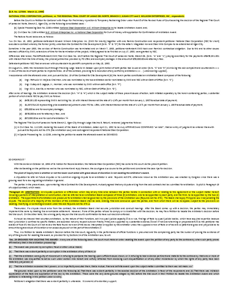 ADR Cases | PDF | Mortgage Law | Lawsuit