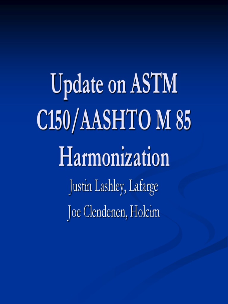 Aashto | PDF | Cement | Specification (Technical Standard)