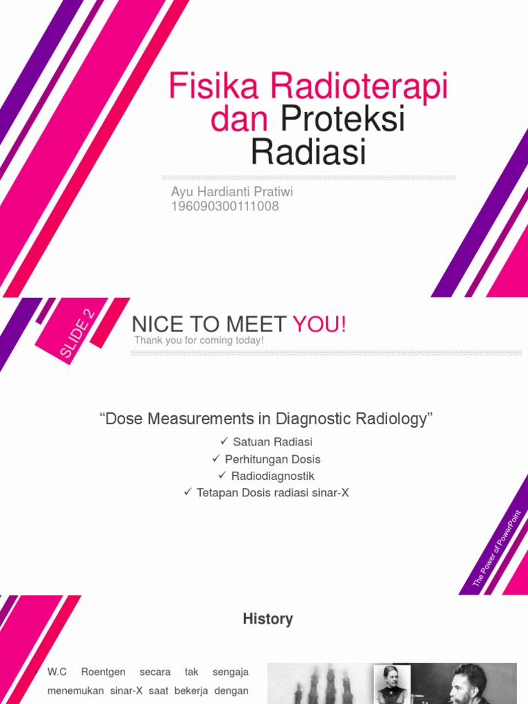 Bismillah Fisika Radioterapi | PDF