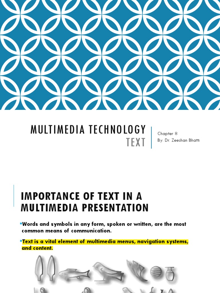 MULTIMEDIA TEXT | PDF | Typefaces | Serif
