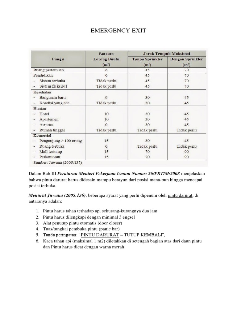 Emergency Exit | PDF