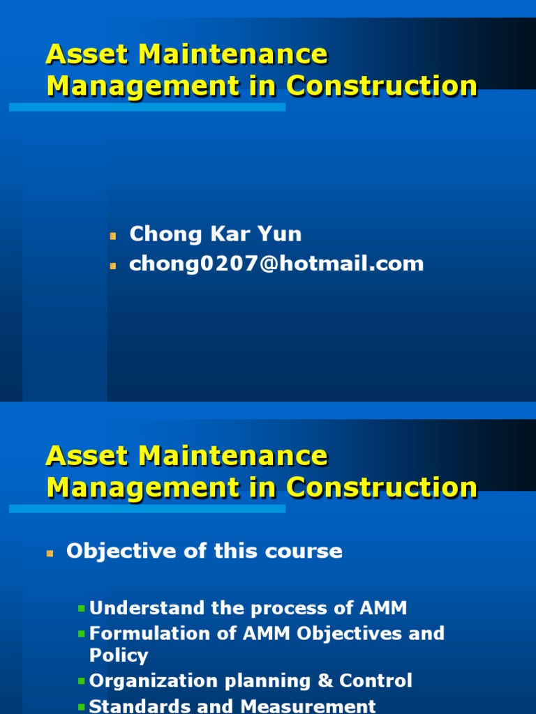 AMM - Chapter 1 | PDF | Risk Management | Reliability Engineering