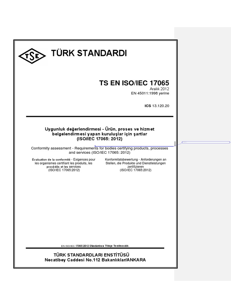 Iso 17065 | PDF