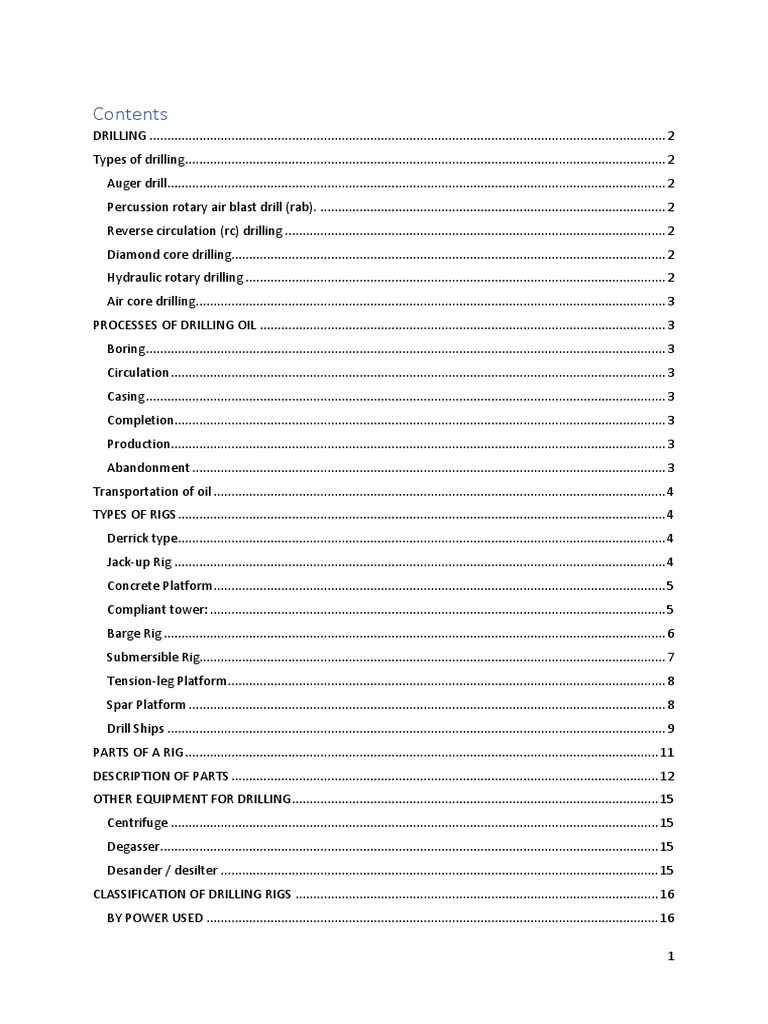 Offshore Drilling Rig Anatomy | PDF | Drilling Rig | Casing (Borehole)
