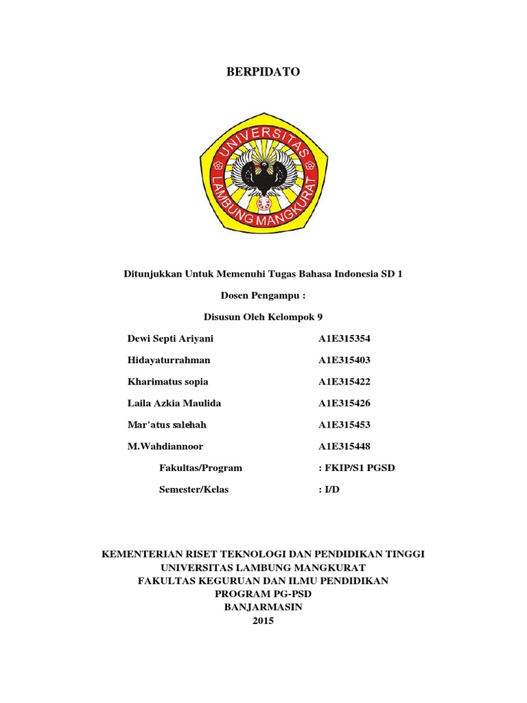 Etika dan Tata Cara Berpidato yang Baik | PDF