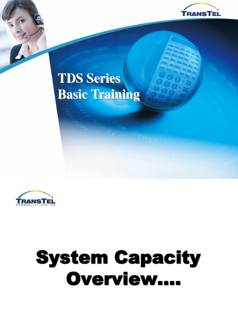 Pabx Transtel - Tds Series Basic Training | PDF | Windows Registry ...