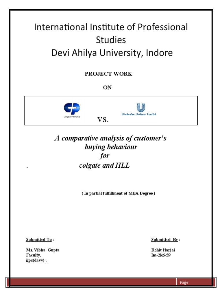 International Institute of Professional Studies Devi Ahilya University ...