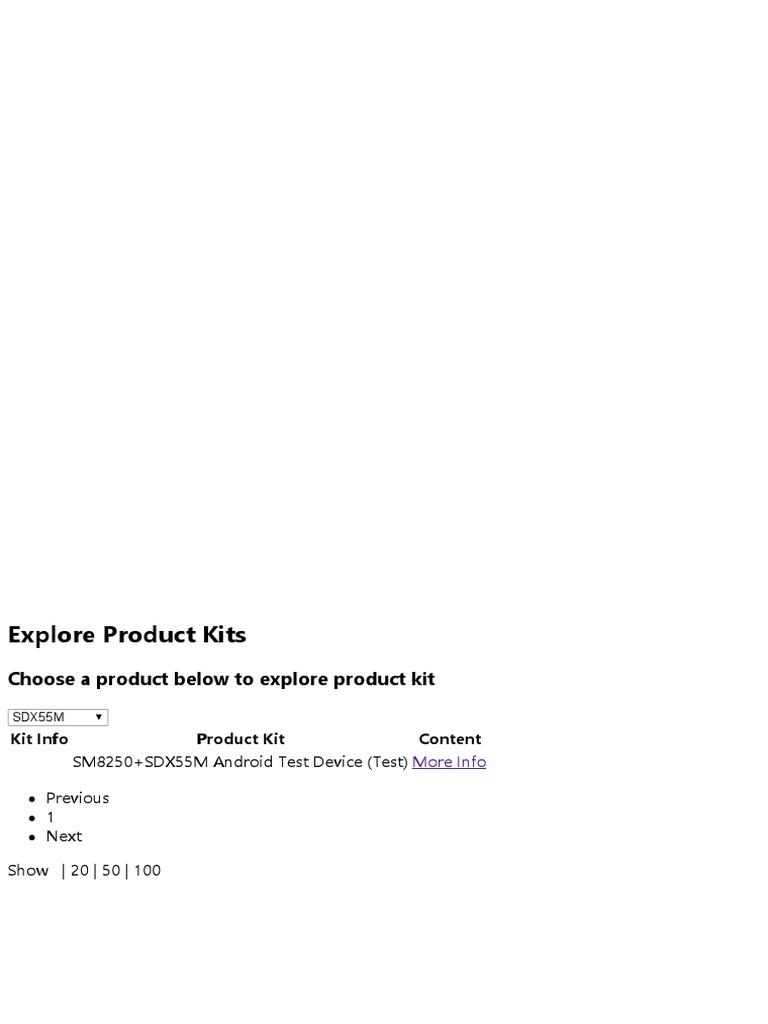 Qualcomm CreatePoint-SM8250+SDX55M Android Test Device (Test) PDF | PDF