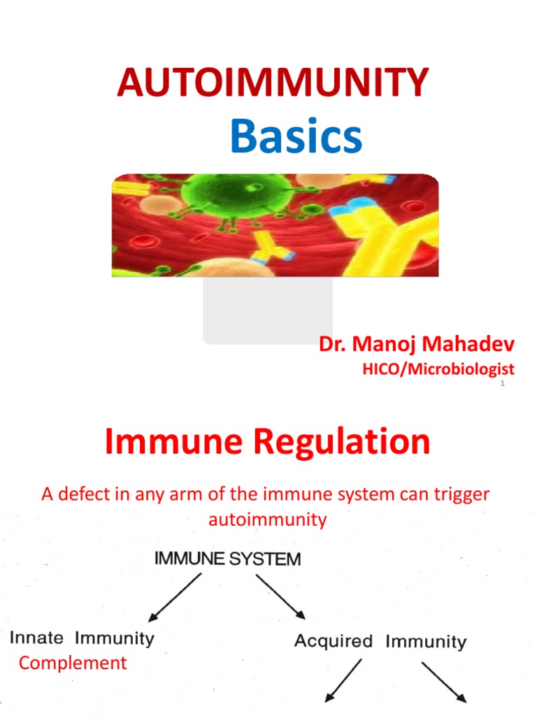 Basic of Autoimmunity | PDF | Autoimmunity | Autoimmune Disease