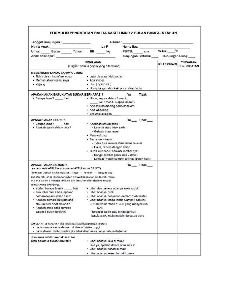 Form Mtbs Dan MTBM PK 3 | PDF