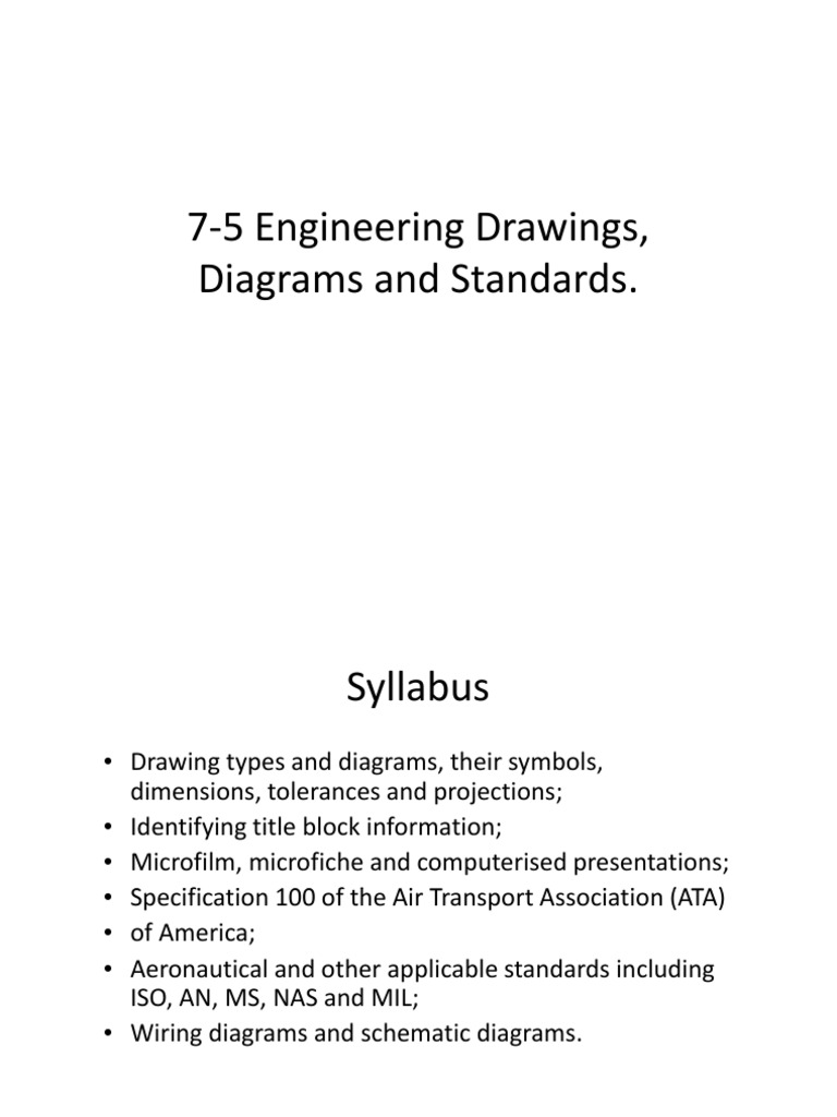 Aircraft Engineering Drawings Overview | PDF | Aviation