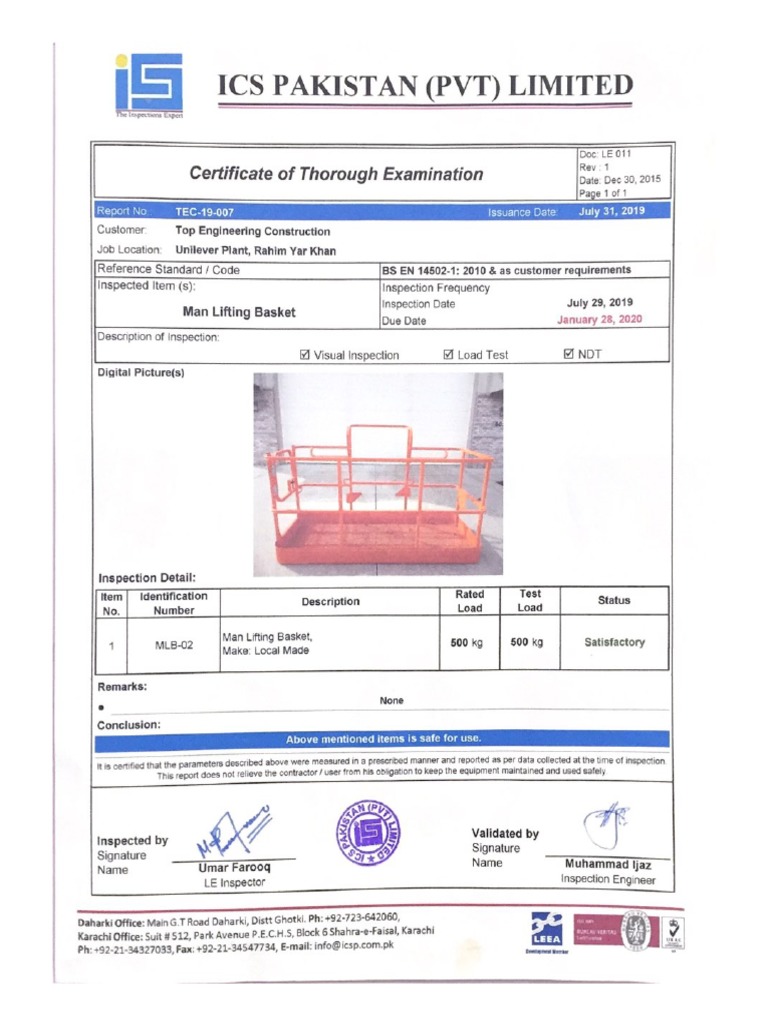 Cradle Certificate | PDF