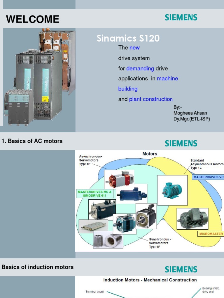 An In-Depth Look at the Sinamics S120 Drive System for High Performance ...