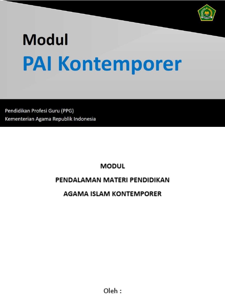 Modul Pai Kontemporer | PDF