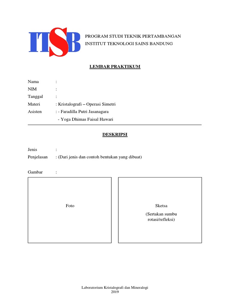 Form Kristalografi Operasi Simetri | PDF