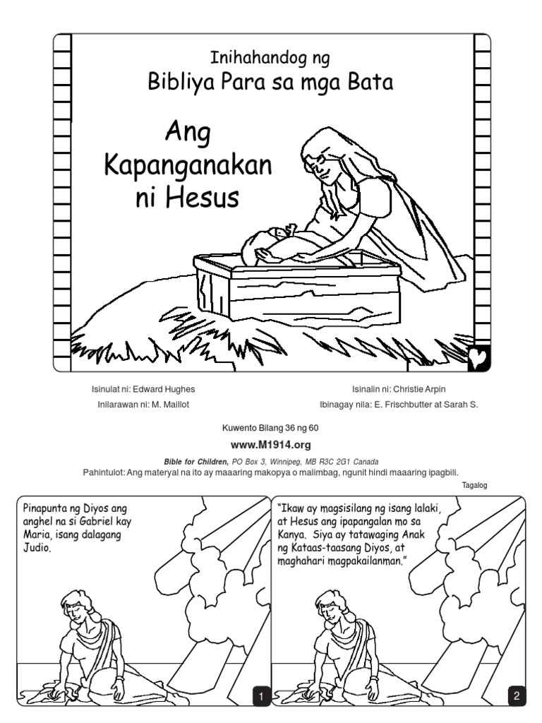 The Birth of Jesus Tagalog CB6 | PDF