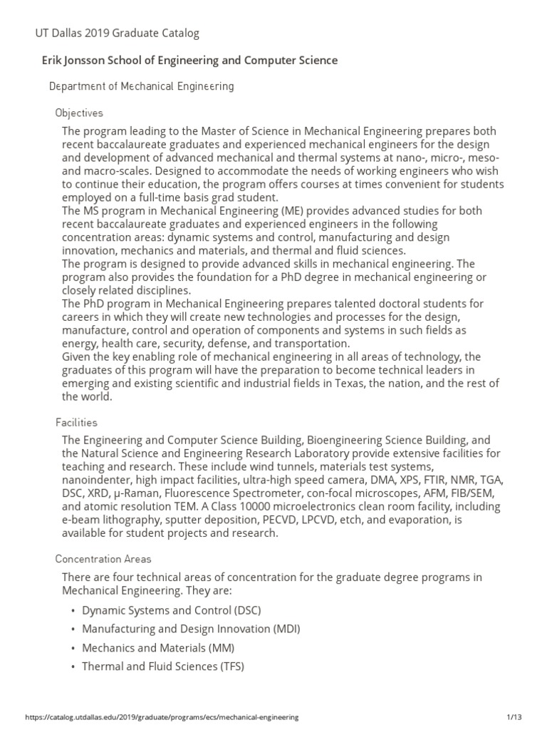 MS Student Handbook F17 | PDF | Thesis | Postgraduate Education