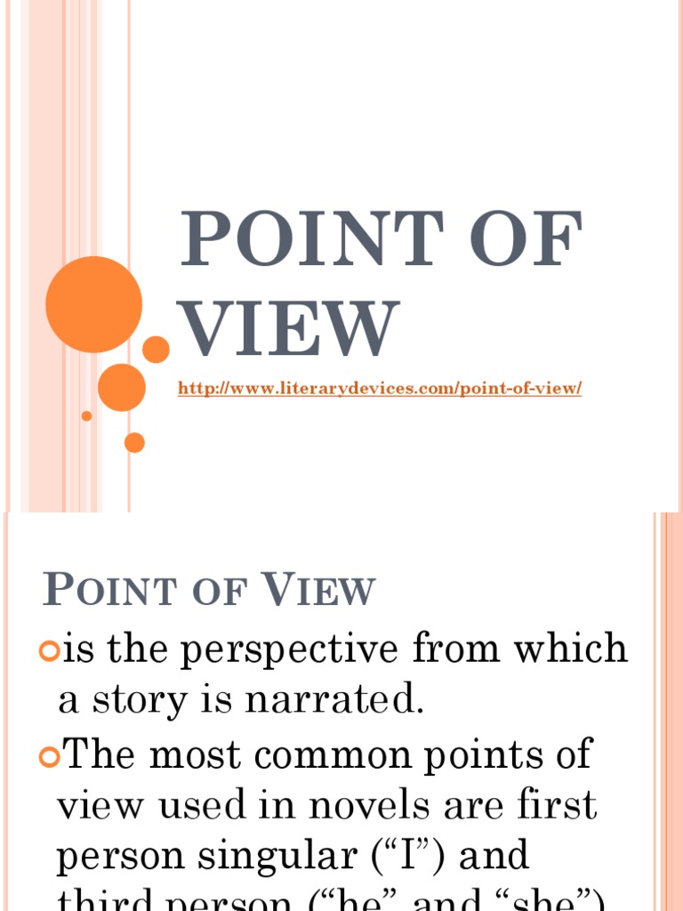 Point of View | PDF | Narration