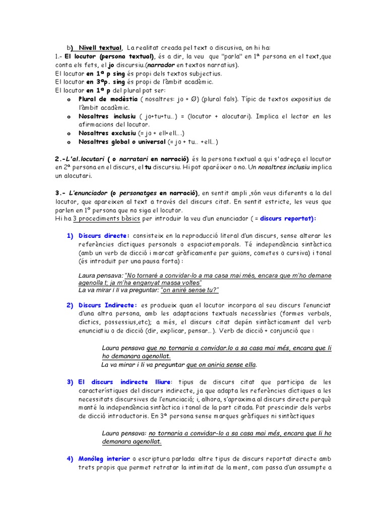 Veus Del Discurs | PDF