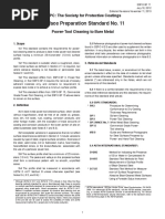 SSPC-SP 16: Brush-Off Blast Cleaning Standards | PDF | Abrasive | Corrosion
