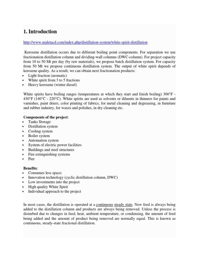 Process | PDF | Petroleum | Kerosene