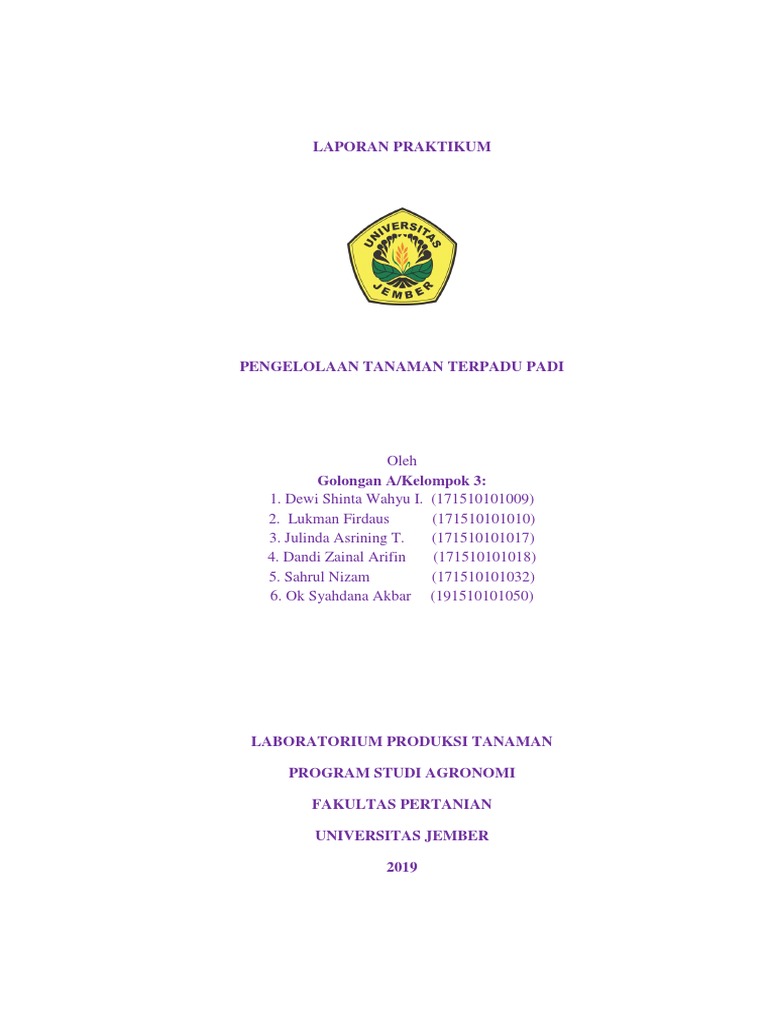 Laporan Padi | PDF