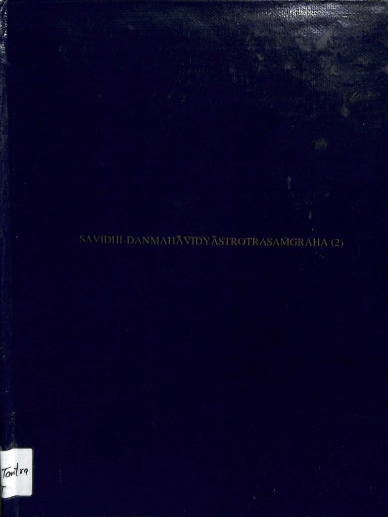 Stotram Dash Mahavidya | PDF