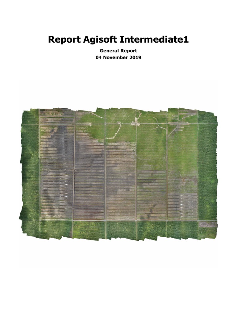 Contoh General Reports Agisoft | Download Free PDF | Texture Mapping ...