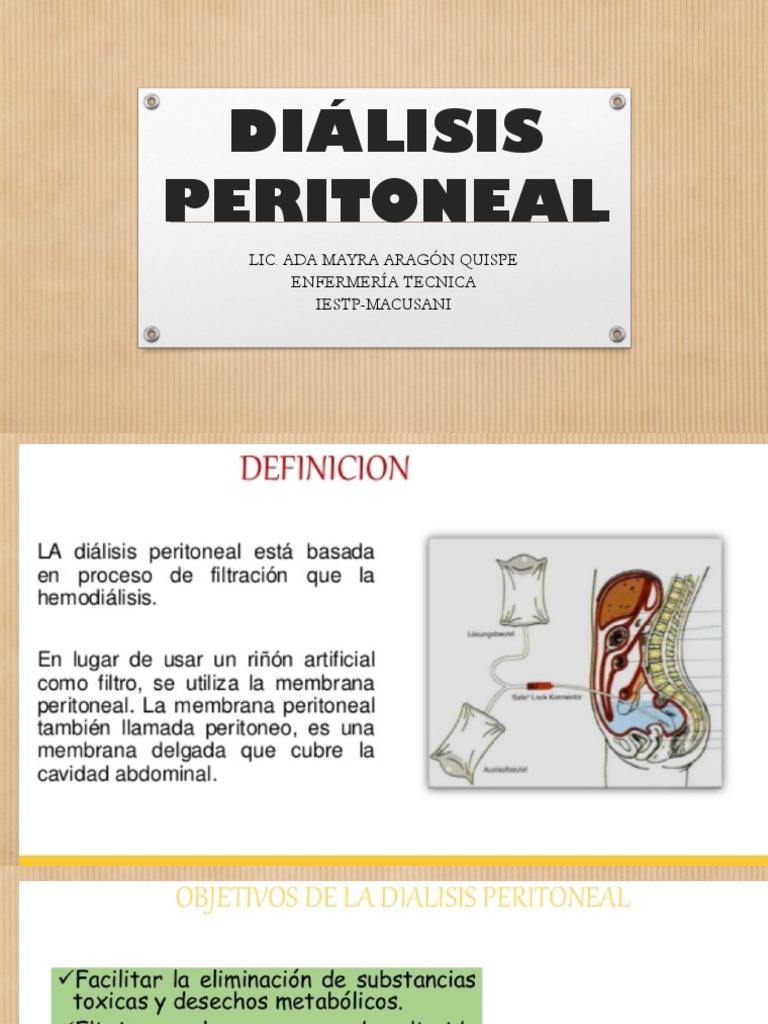 Dialisis Peritoneal | PDF