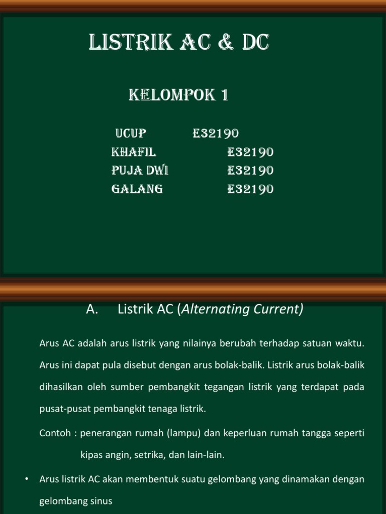Listrik Ac DC | PDF
