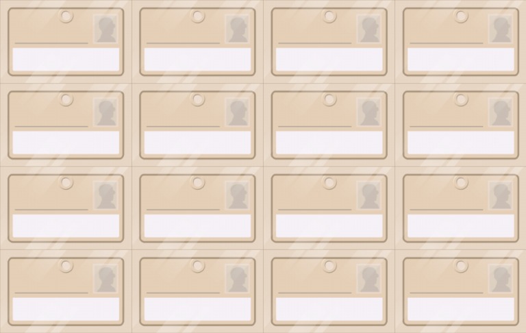 Codenames Card Template 3 PDF | PDF