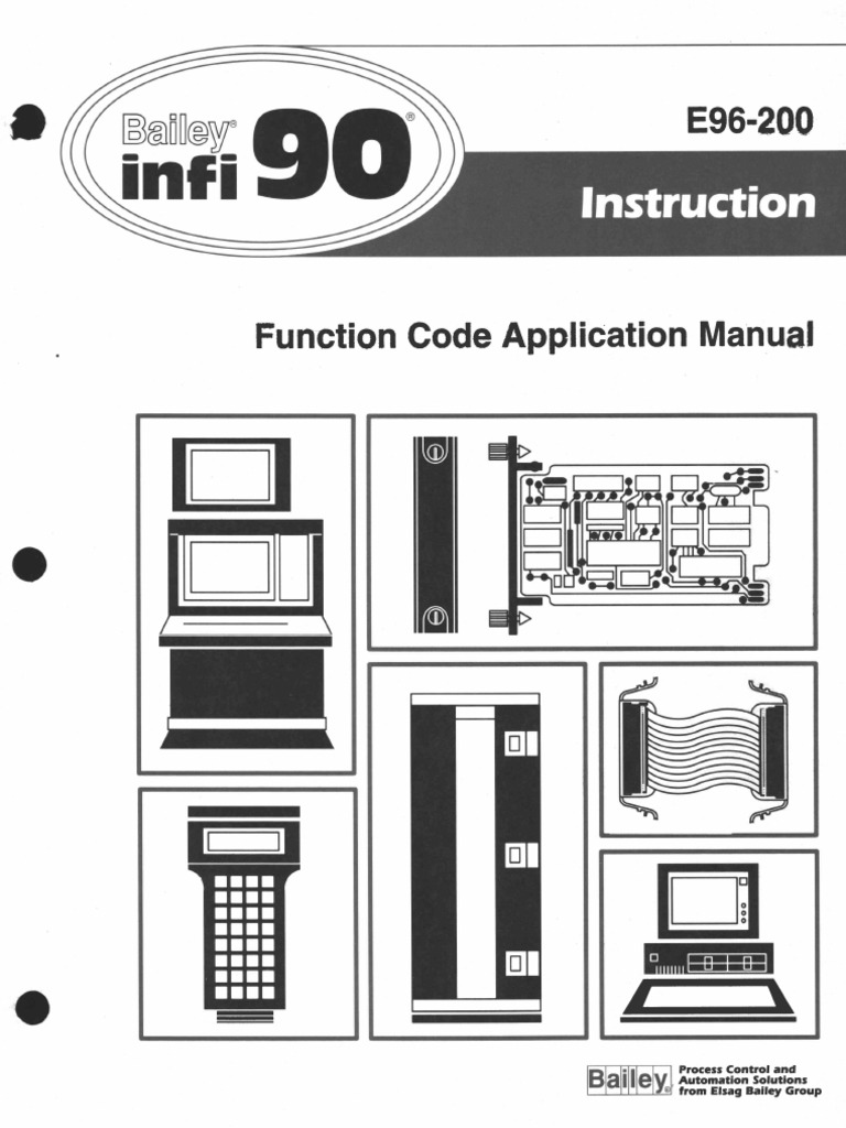 Bailey Controls Function Code Application Manual PDF | PDF | Function ...