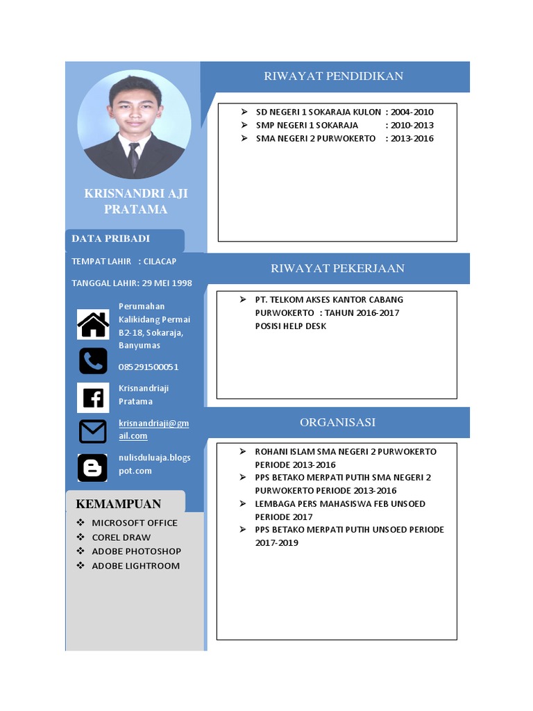 CV Krisnandri Aji | PDF