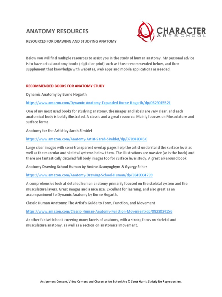 22.3 Anatomy Study Resources - A PDF | Download Free PDF | Anatomy ...