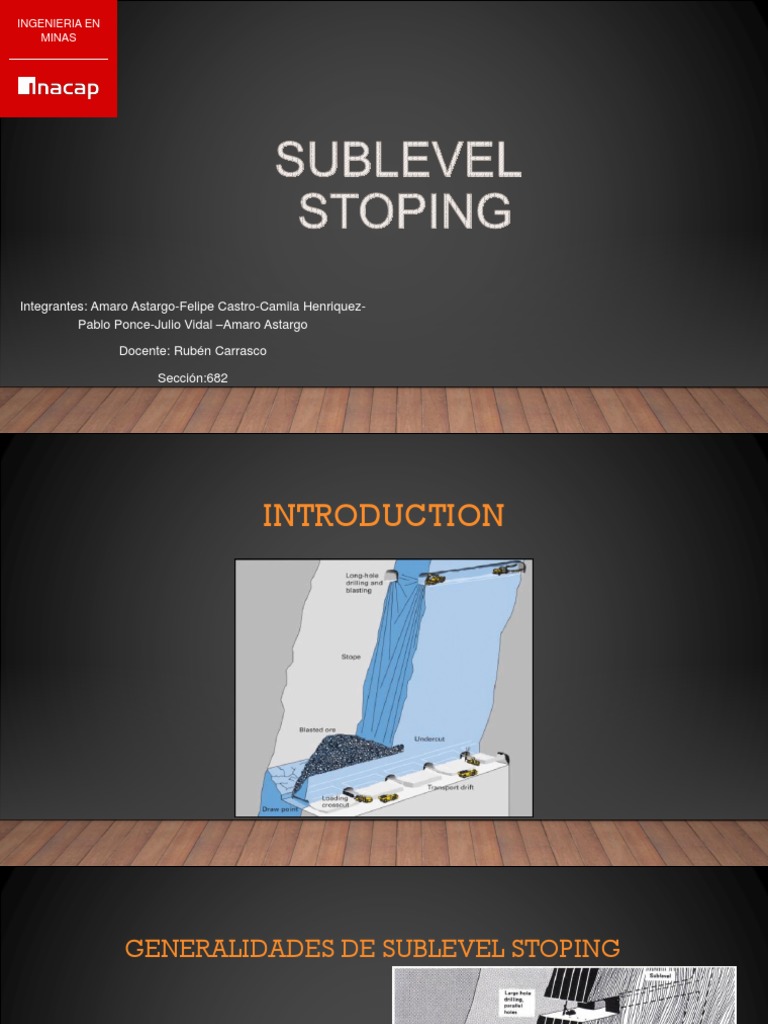 Estabilidad Sublevel Stoping | PDF | Minería | Materiales