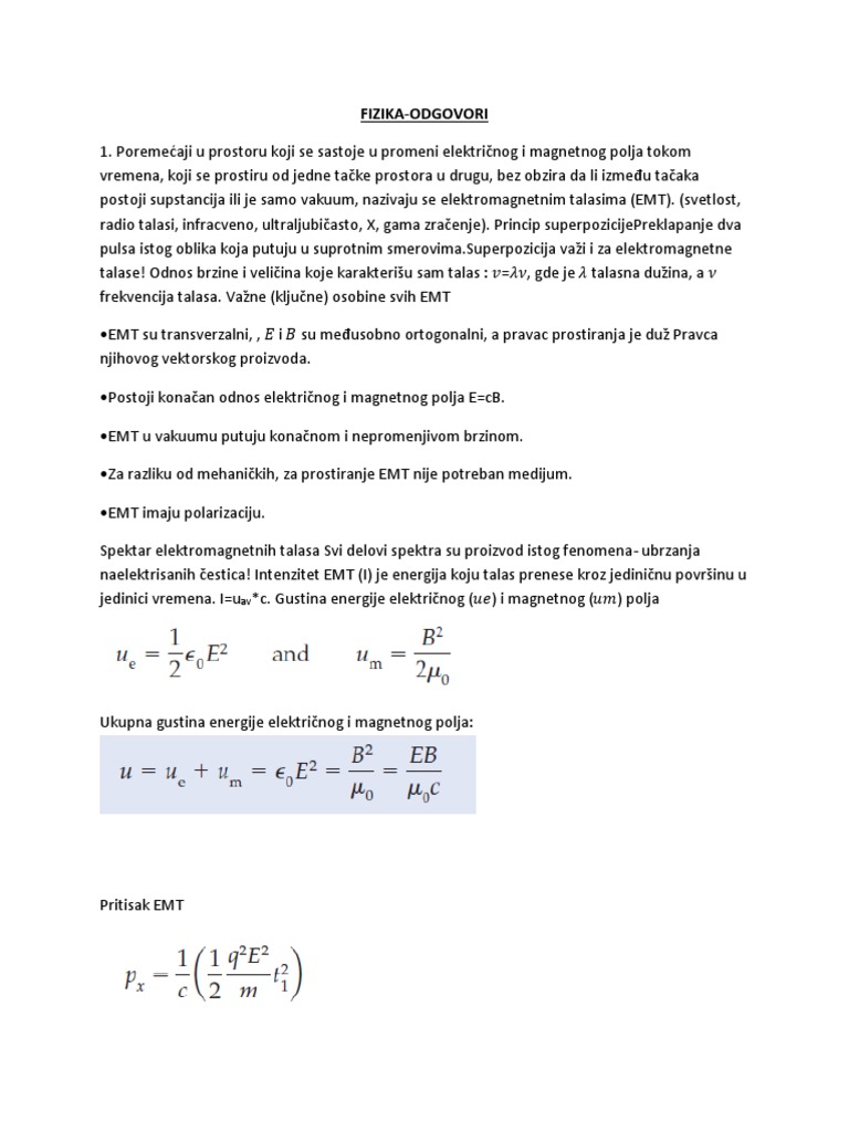 FIZIKA | PDF