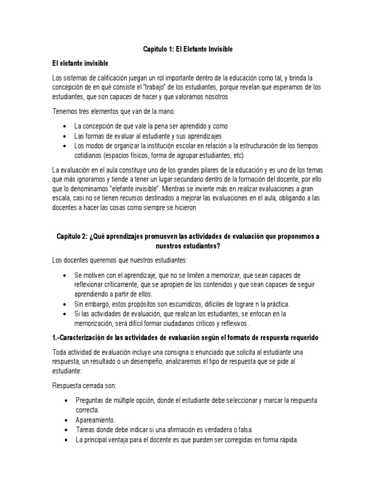 Pedro Ravela Como Mejorar La Evaluación en El Aula | PDF | Evaluación ...