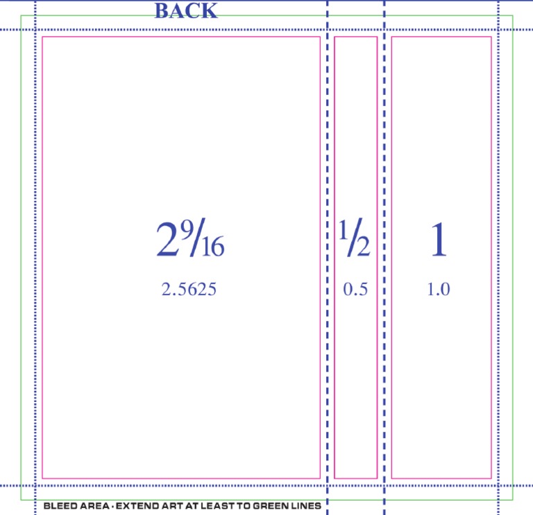 3 Panel Cassette J Card Template | PDF